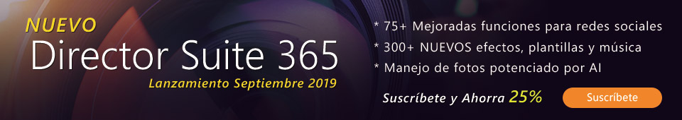 Software Editor de Video & Foto | Director Suite 365 | CyberLink