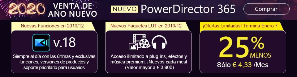 Crea videos con PowerDirector | Software Pro para Edición de Video ...